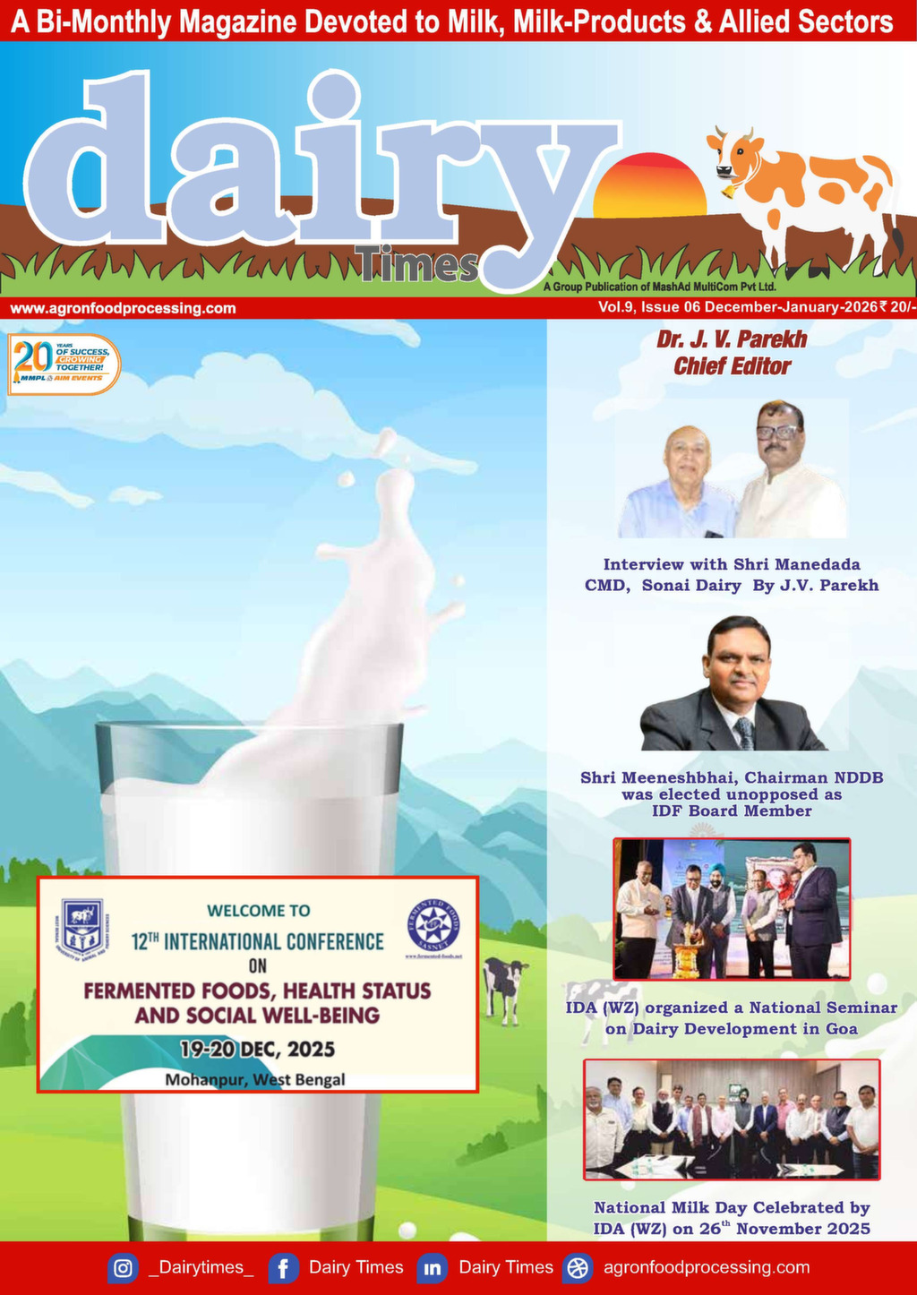 Dairy Times - Agro & Food Processing